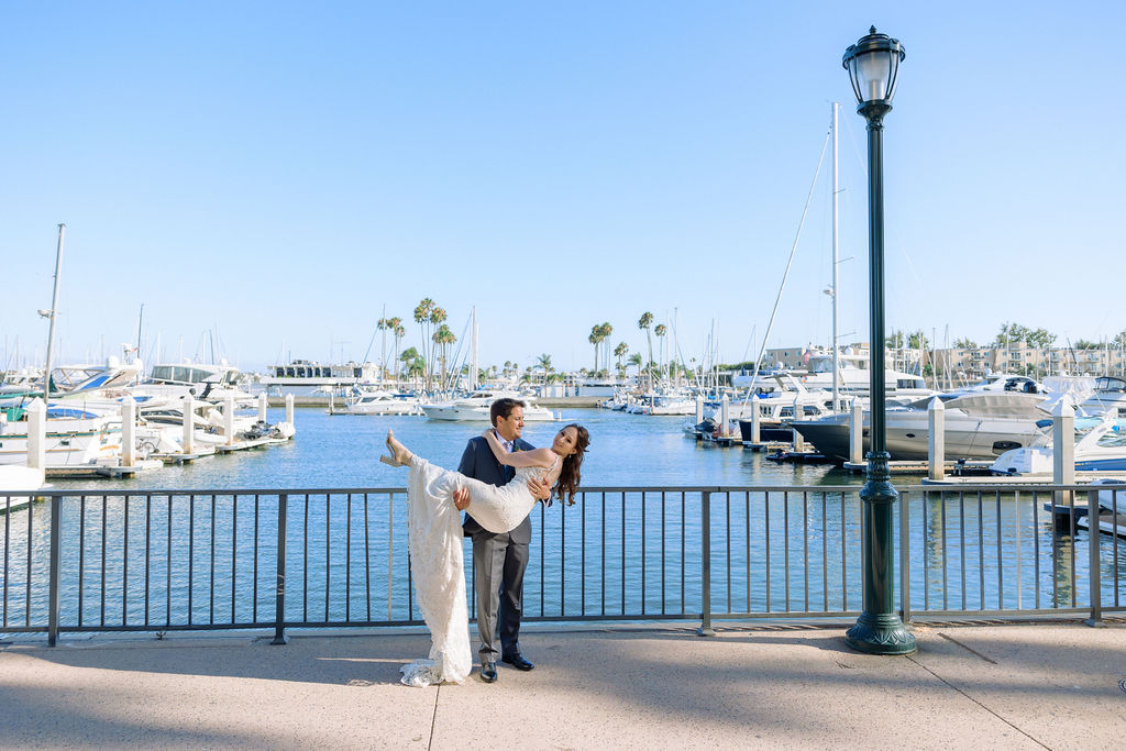Ritz Carlton Marina Del Rey Wedding - Elizabeth Burgi